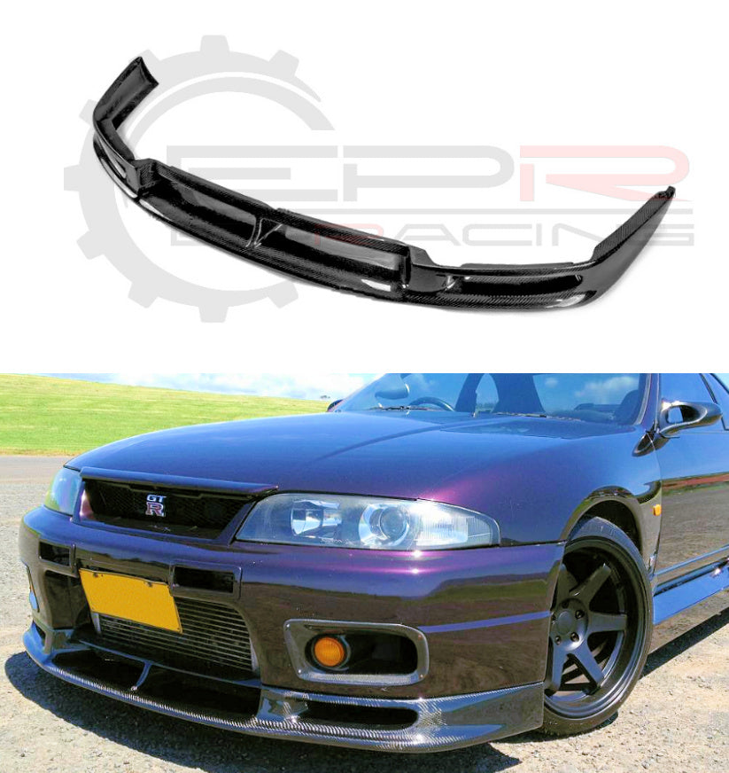 Skyline R33GTR 400R Style Front Lip Carbon (Pre-Order)