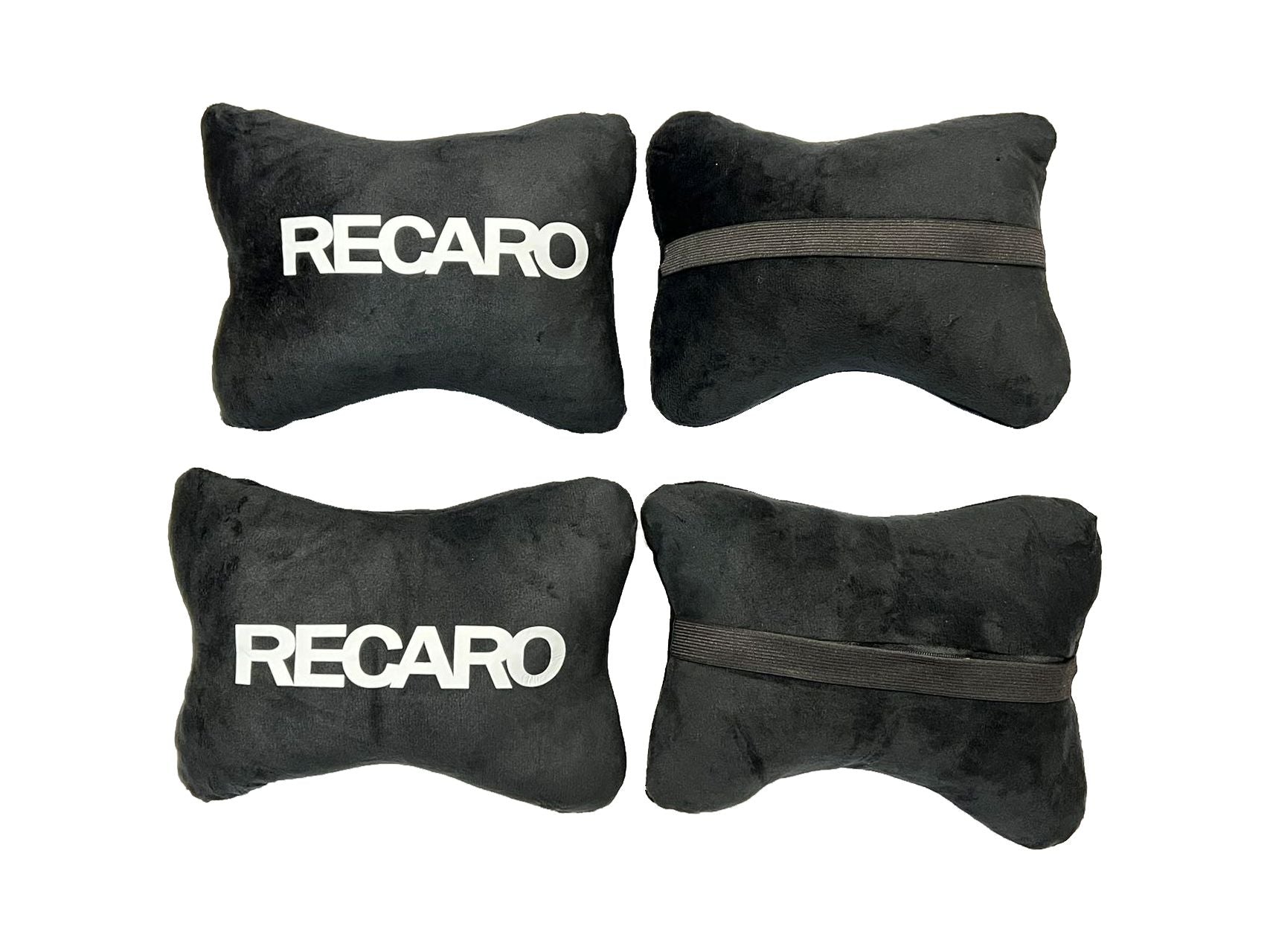 Recaro Black Head Rest Cushion Pair