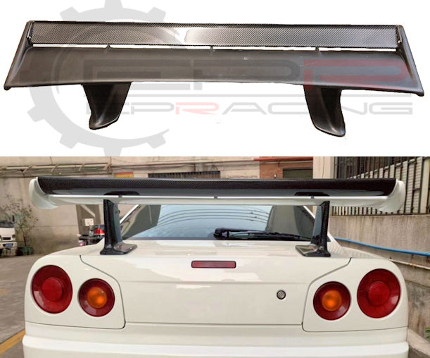 R34 GTT - GTR Nismo Style Spoiler with Higher Legs